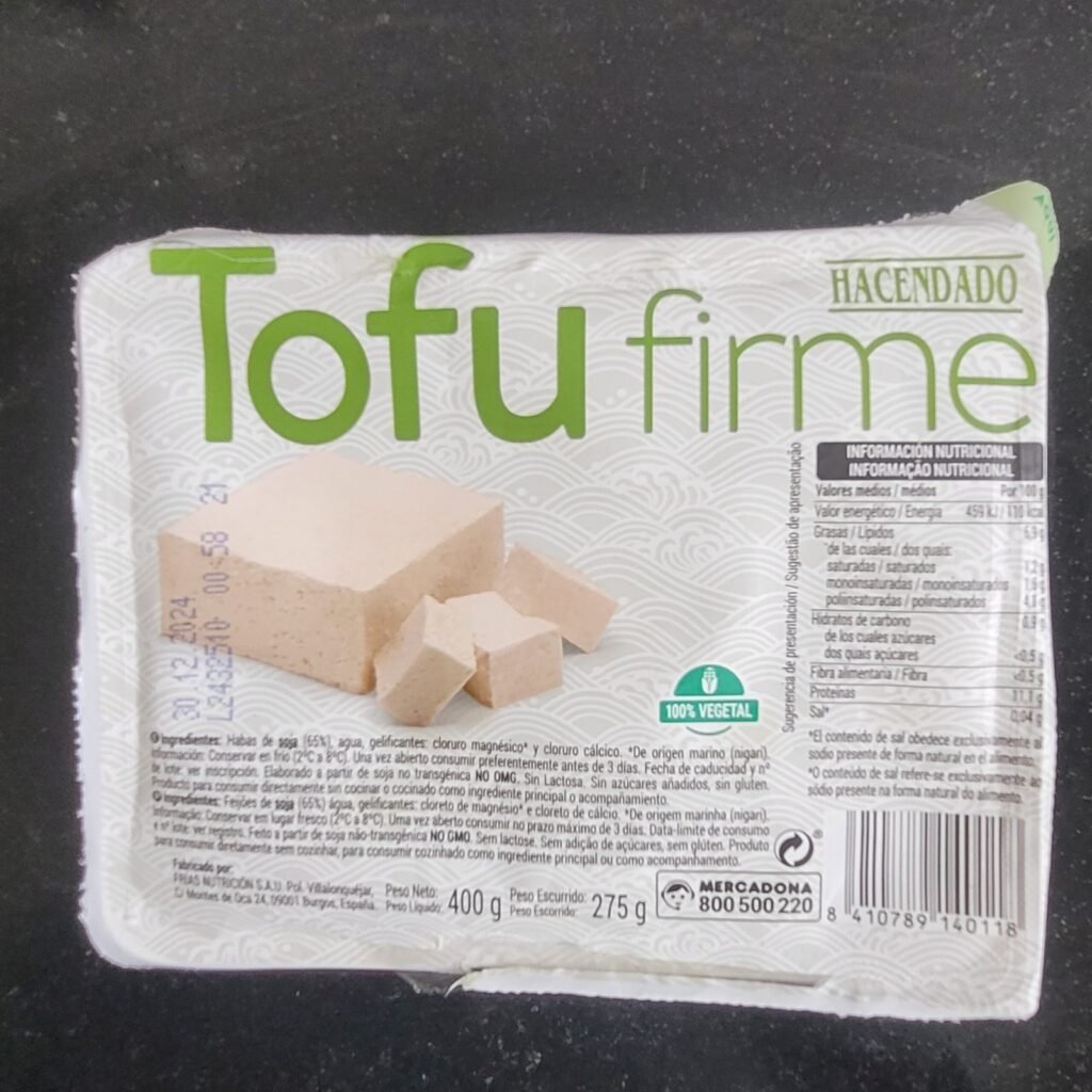 Tofu Mercadona: Precio, Ingredientes y Recetas - BVEG
